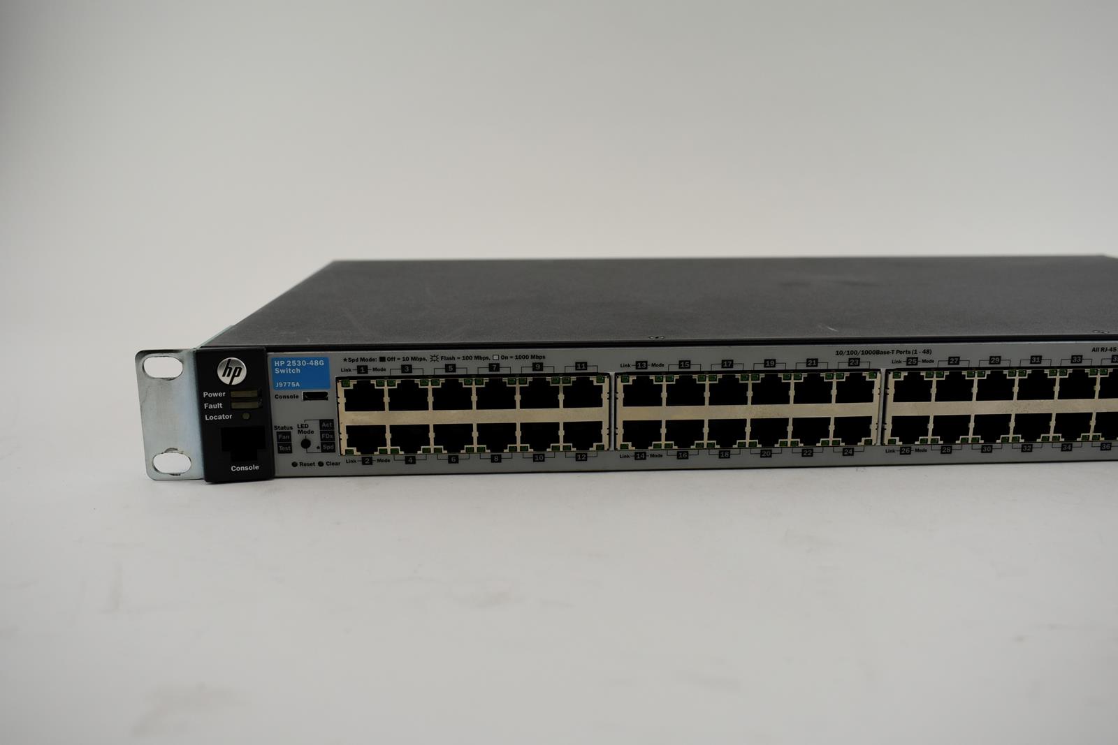 HP J9775A PROCURVE 2530 48G MANAGED NETWORK SWITCH #4582 | eBay