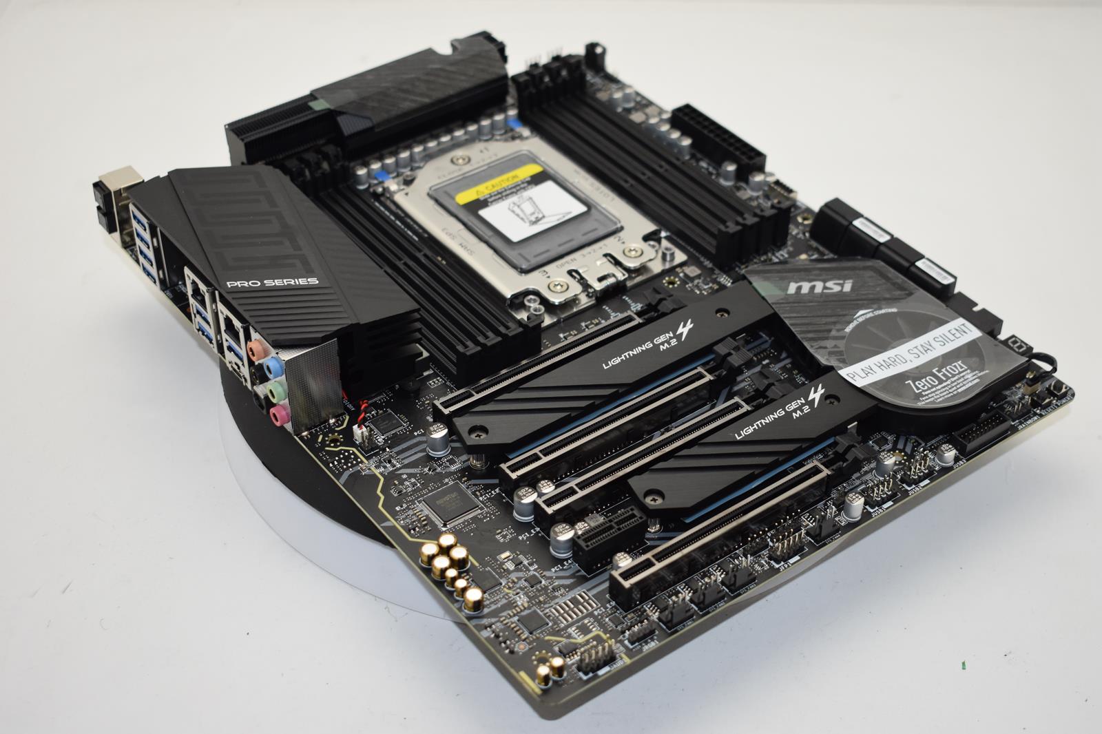 MSI TRX40 PRO 10G SOCKET sTRX4 AMD THREADRIPPER DESKTOP MOTHERBOARD SKU ...